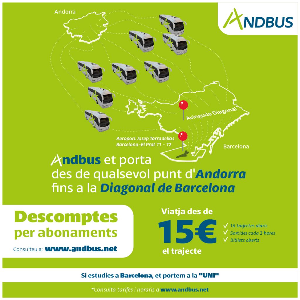 Ja ens aturem a la Diagonal - Blog Andorra by bus